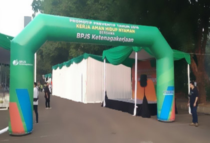 BALON MASKOT KARAKTER | BALON ORANG | BALON GAPURA START | PROMOSI JAKARTA